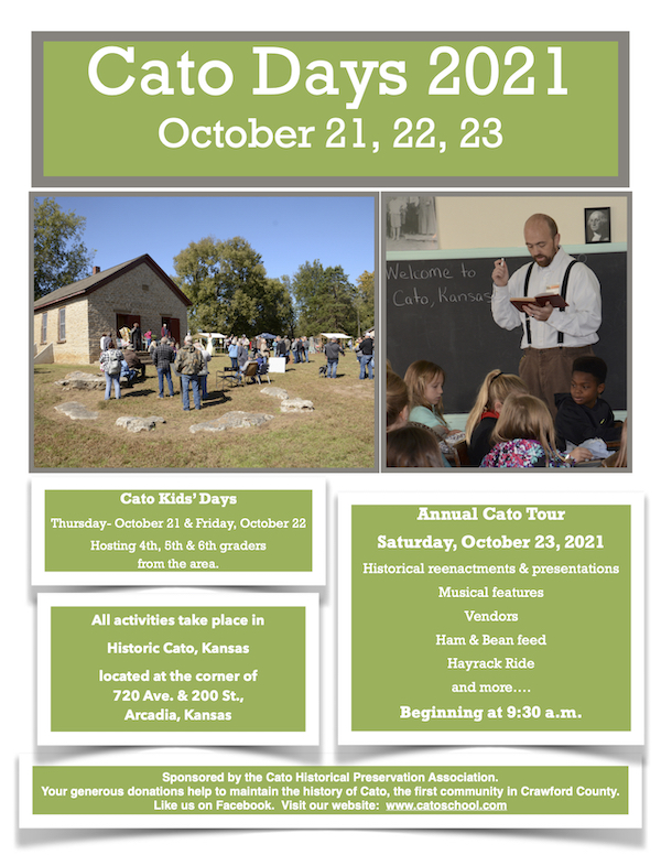 Cato School Fall Tour Info